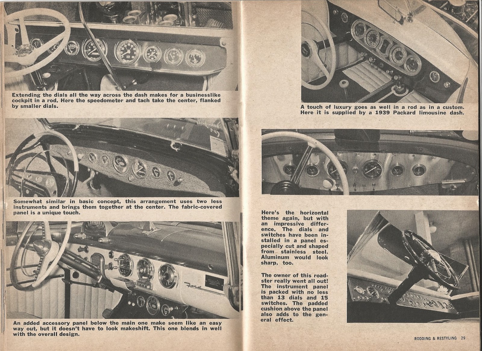 Deadly Curves: 20 Top Hot Rod Dashes from 1961 (Rodding & Restyling ...
