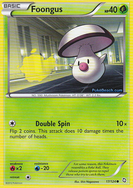 Foongus -- Dragons Exalted Pokemon Card Review | PrimetimePokemon's Blog