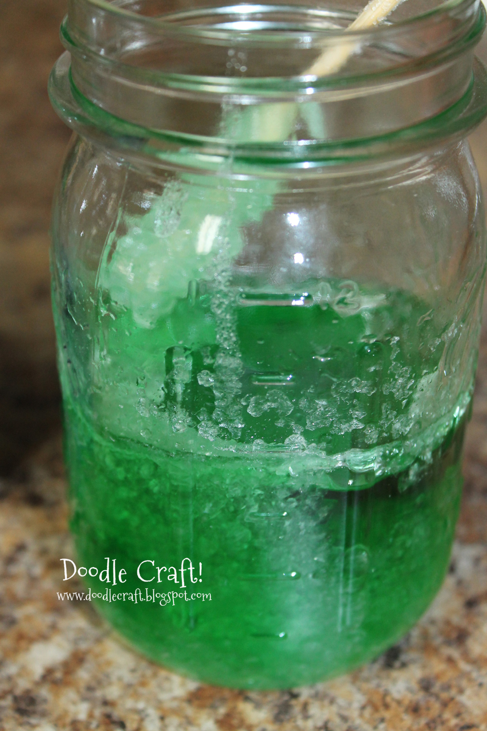 Homemade Crystal Rock Candy!