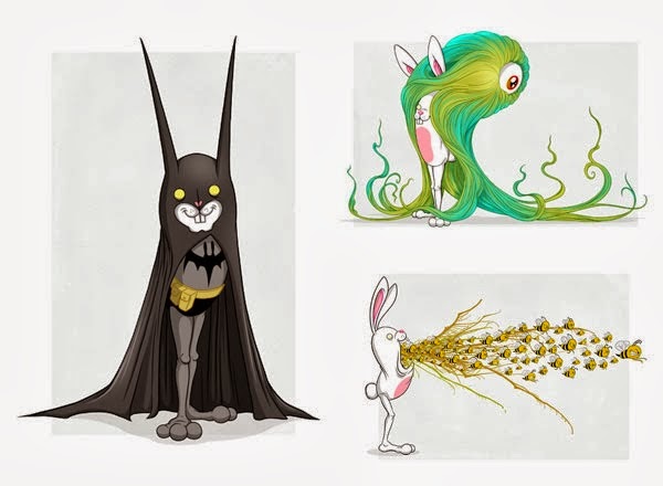 Cyborg Bunny Toys: Alex Pardee x G1988 present Alex Pardee's Bunnywith