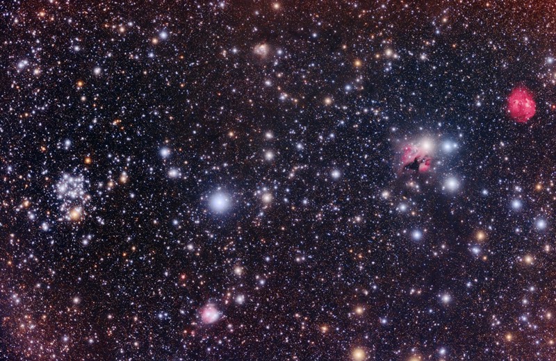Firmamento Austral: NGC 2316 Nebulosa de emisión en unicornio