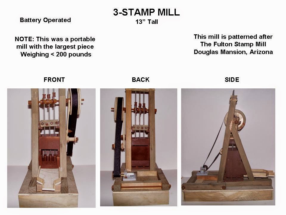 Restoring Historical Mining Equipment: (38) Model Stamp Mill Expert ...