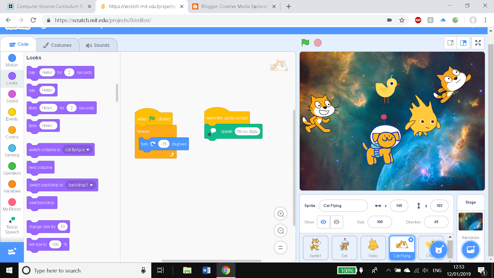 Prototype 5: Scratch/Max MSP/ Processing