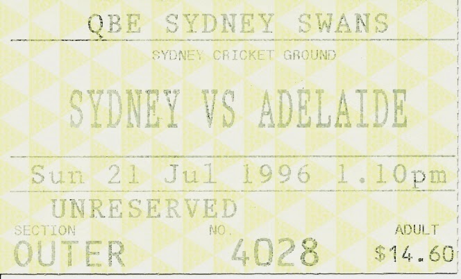 Saturday Night Hutch: Sydney Swans vs Adelaide Crows @ SCG