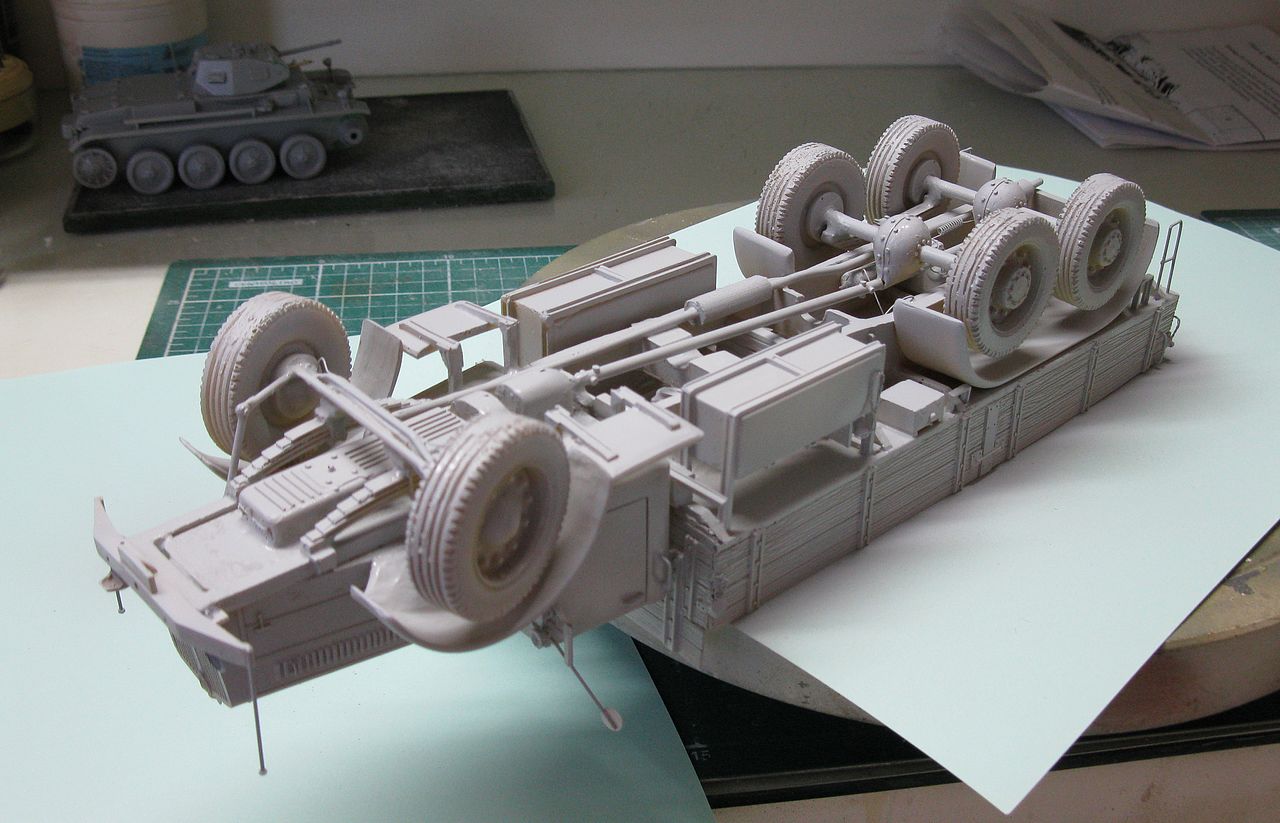 Panzerserra Bunker- Military Scale Models in 1/35 scale: Faun L900 D567 ...