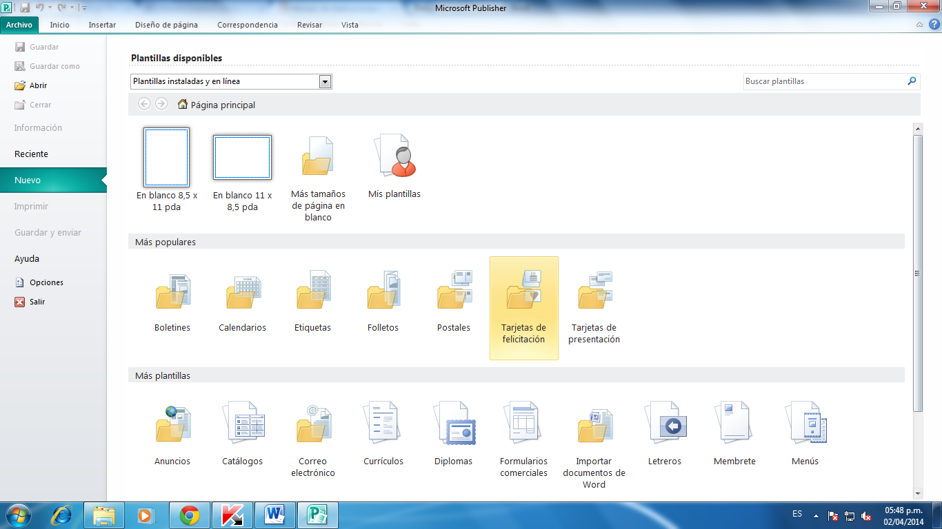 PRACTICAS DE PUBLISHER