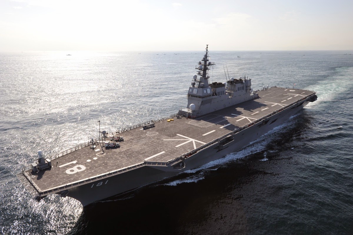 American Mishima: Japan's New Izumo Carrier Gets Commissioned