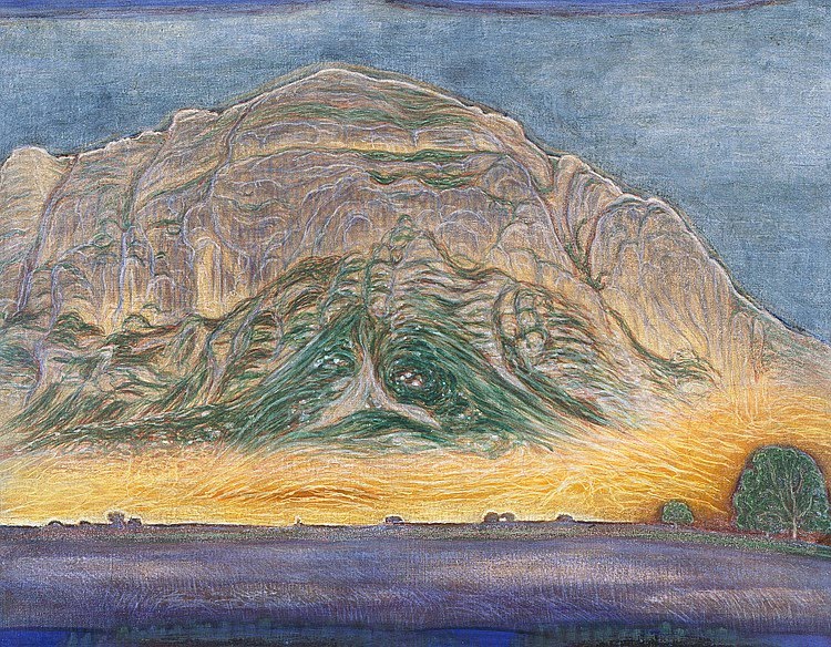 Wandering Silent Vertexes and Frozen Peaks: LE SALEVE PAINTED BY ...