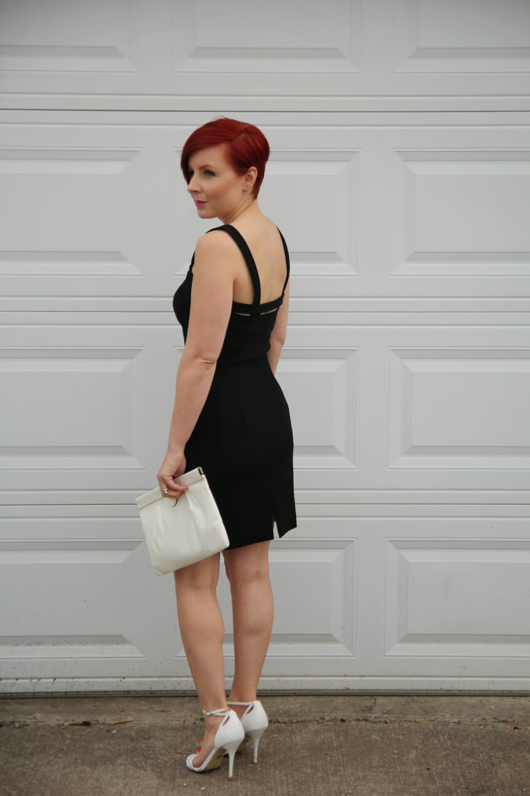 Thrift and Shout: Cute Outfit of the Day: Vintage but Modern LBD