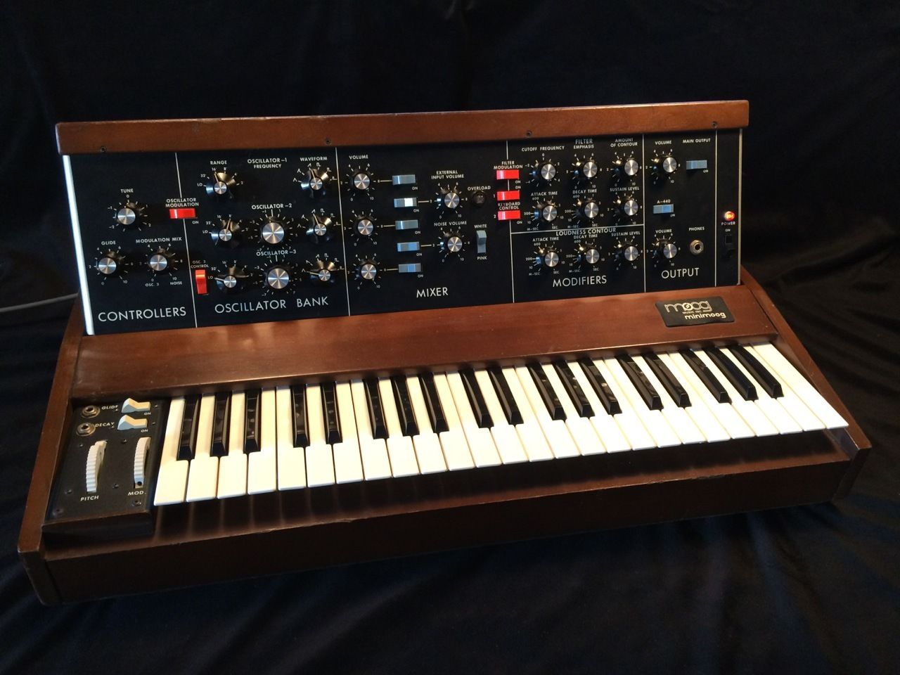 MATRIXSYNTH: Moog Minimoog Model D SN 11577