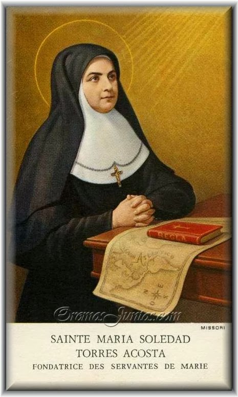 Vidas Santas: Santa María Soledad Torres Acosta, Fundadora