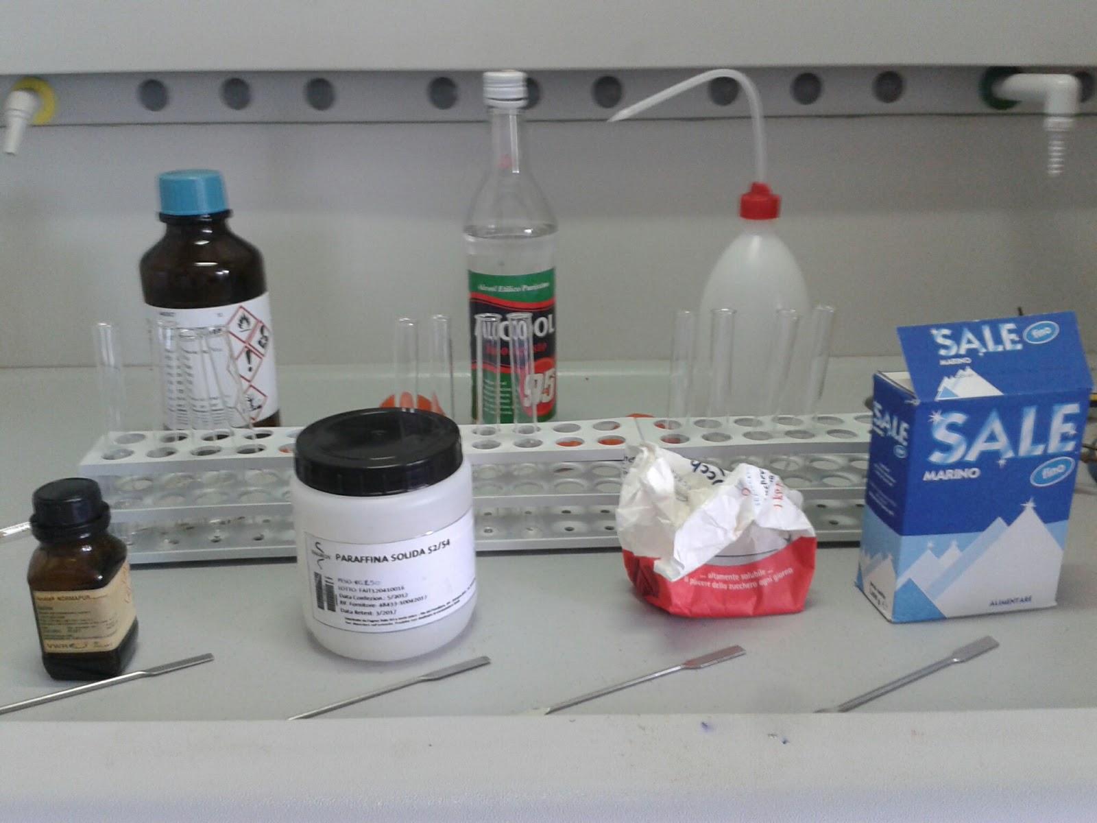 Scienze in lab: Solventi polari e apolari