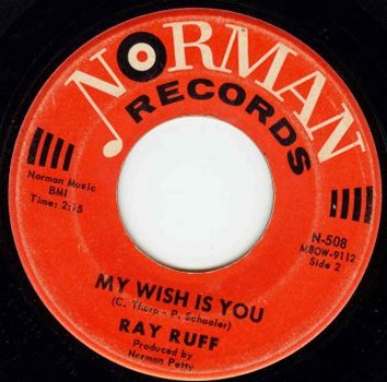WHITE DOO-WOP COLLECTOR: RAY RUFF & THE CHECKMATES_My Wish Is You