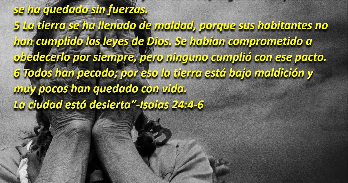 ATALA A TU CUELLO Devocional: Isaias 24