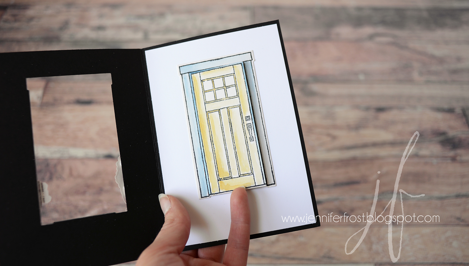 Sketch Challenge, Fancy Friday Blog Hop - Papercraft by Jennifer Frost