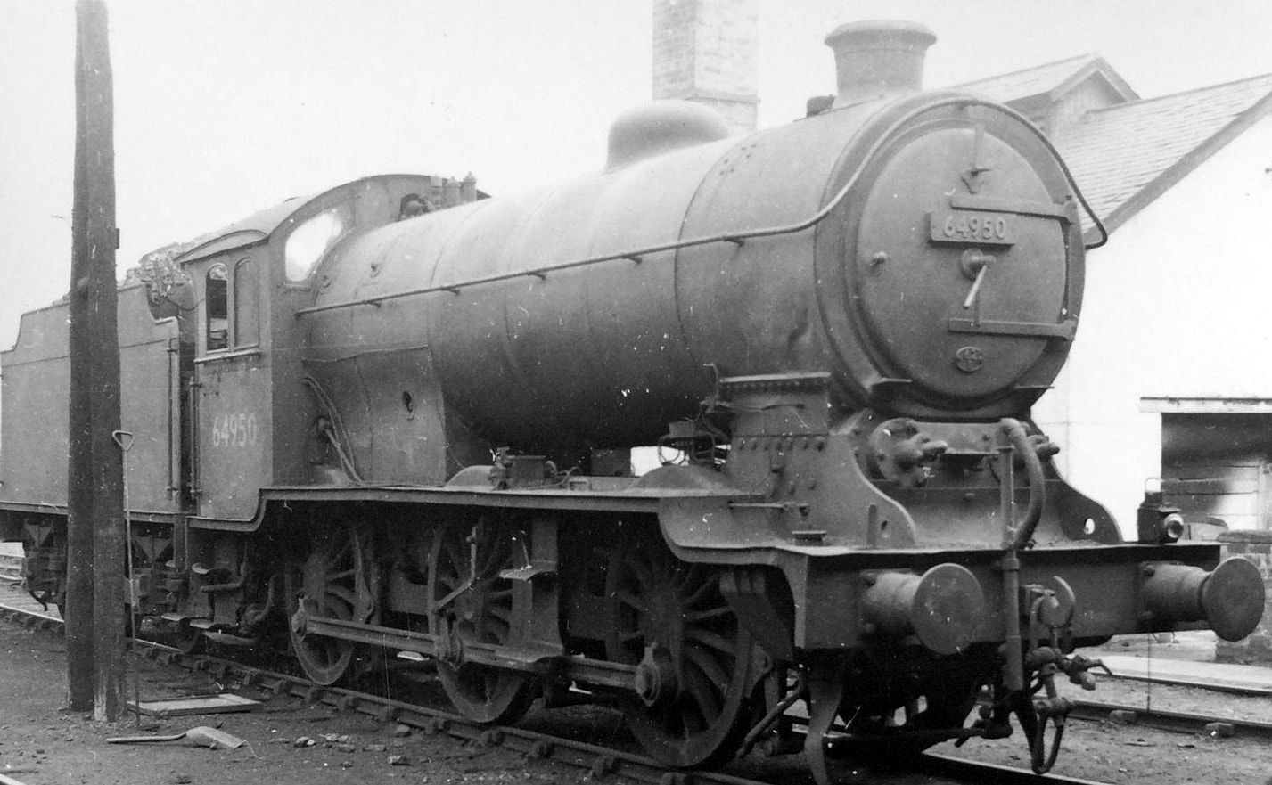 Tour Scotland: Old Photograph LNER Class J39 Steam Train Eastfield ...