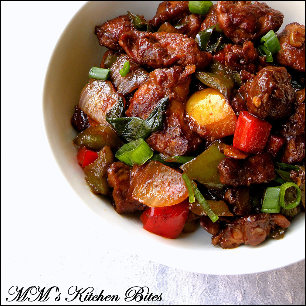 MM's Kitchen Bites: Chili Chicken...it happens only in India!!