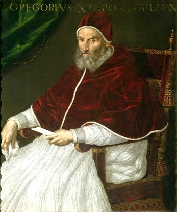 Historical men and women: Pope Gregory XIII