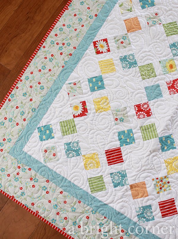 A Bright Corner: Moroccan Tile Quilt + Giveaway