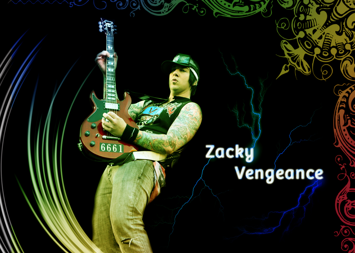 Guerreiros da Guitarra.: Zacky Vengeance. O melhor guitarrista base do ...
