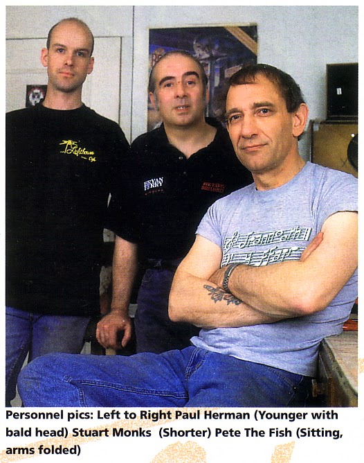 A HISTORY OF WAL BASSES: Photos of Ian "Wal" Waller and Pete "The Fish ...