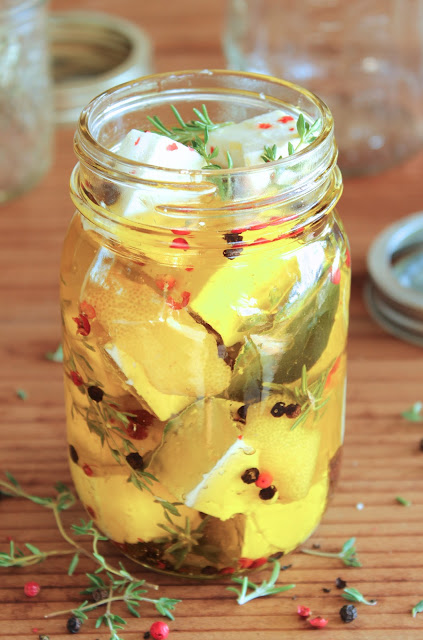 herb-marinated feta | lieslicious