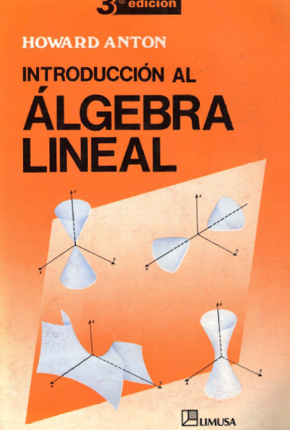 Introducción al Álgebra Lineal - Howard Anton (3ra Edición)