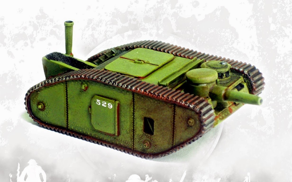 Baldwin Mark II tank (Yes it's steam powered) : r/TankPorn