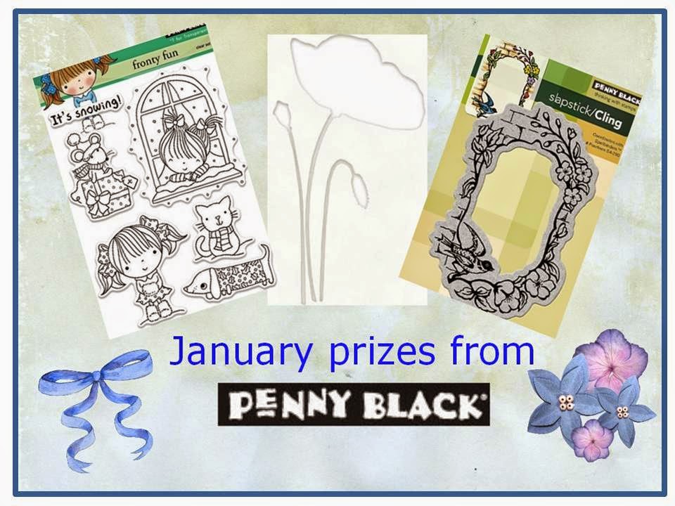 We Love Stamping: January challenge - Stencils, masks and embossing folders