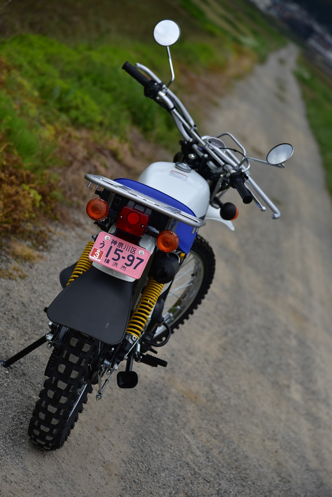 blueskyfuji: スズキ TF125はたぶん最強の廃道探検隊！ 7時間試乗