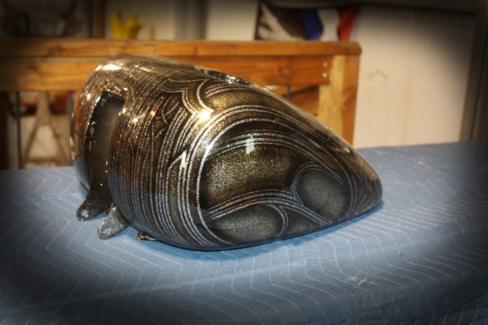 Online Motorcycle Paint Shop: Bronze Metal Flake