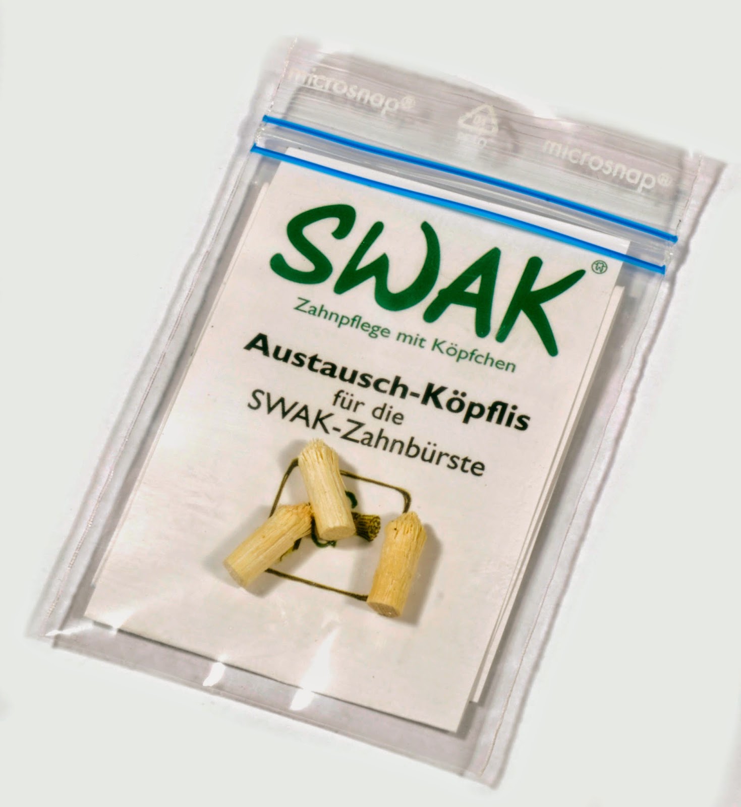 CEPILLO SWAK, CON CABEZAL DESECHABLE DE SALVADORA PÉRSICA | Biovegana