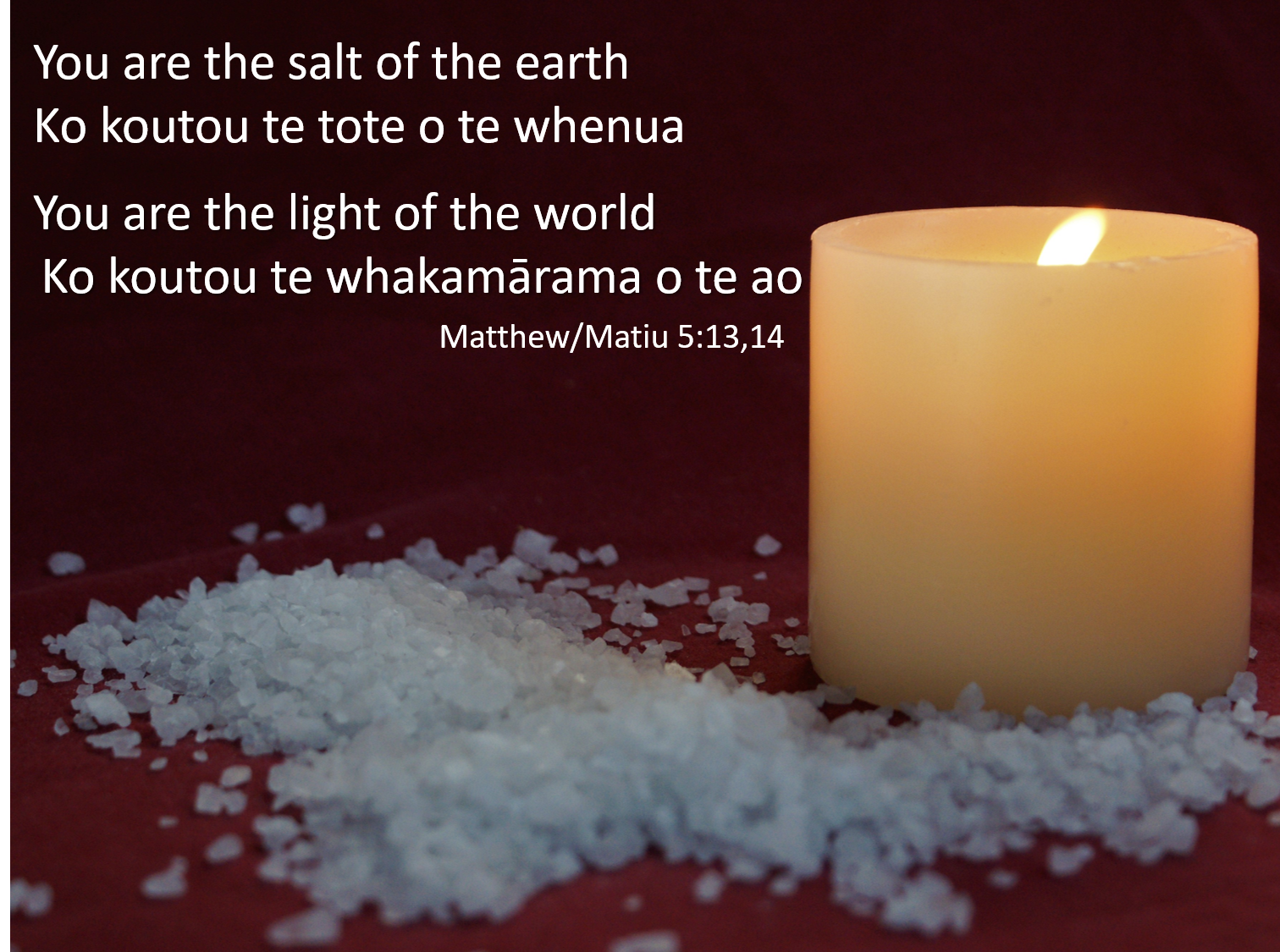 HOW IN THE WORLD!!: You... Yes You are Salt and Light (Matthew 5:13-16)