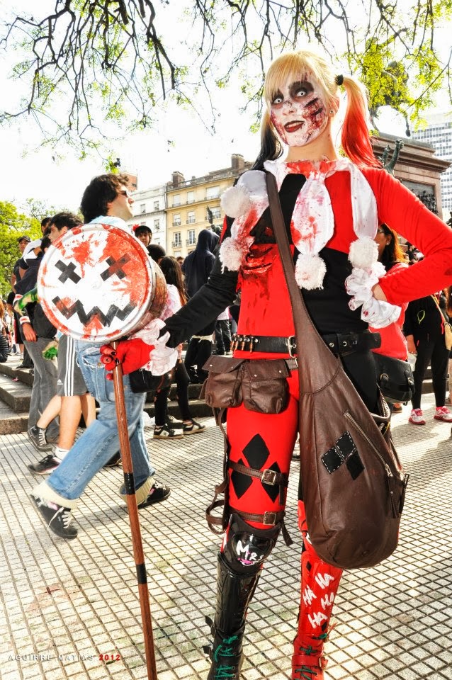 Toyriffic: Harley Qwednesday :: Zombie Harley Quinn Cosplay ...
