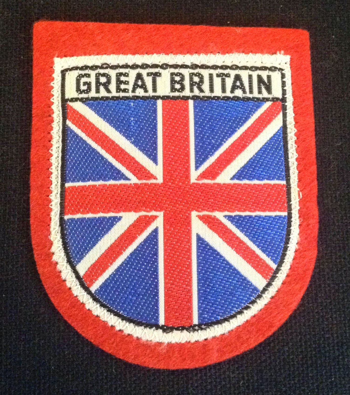 Sampson´s Souvenir a Britain reference in Woven Badge Manufactures ...