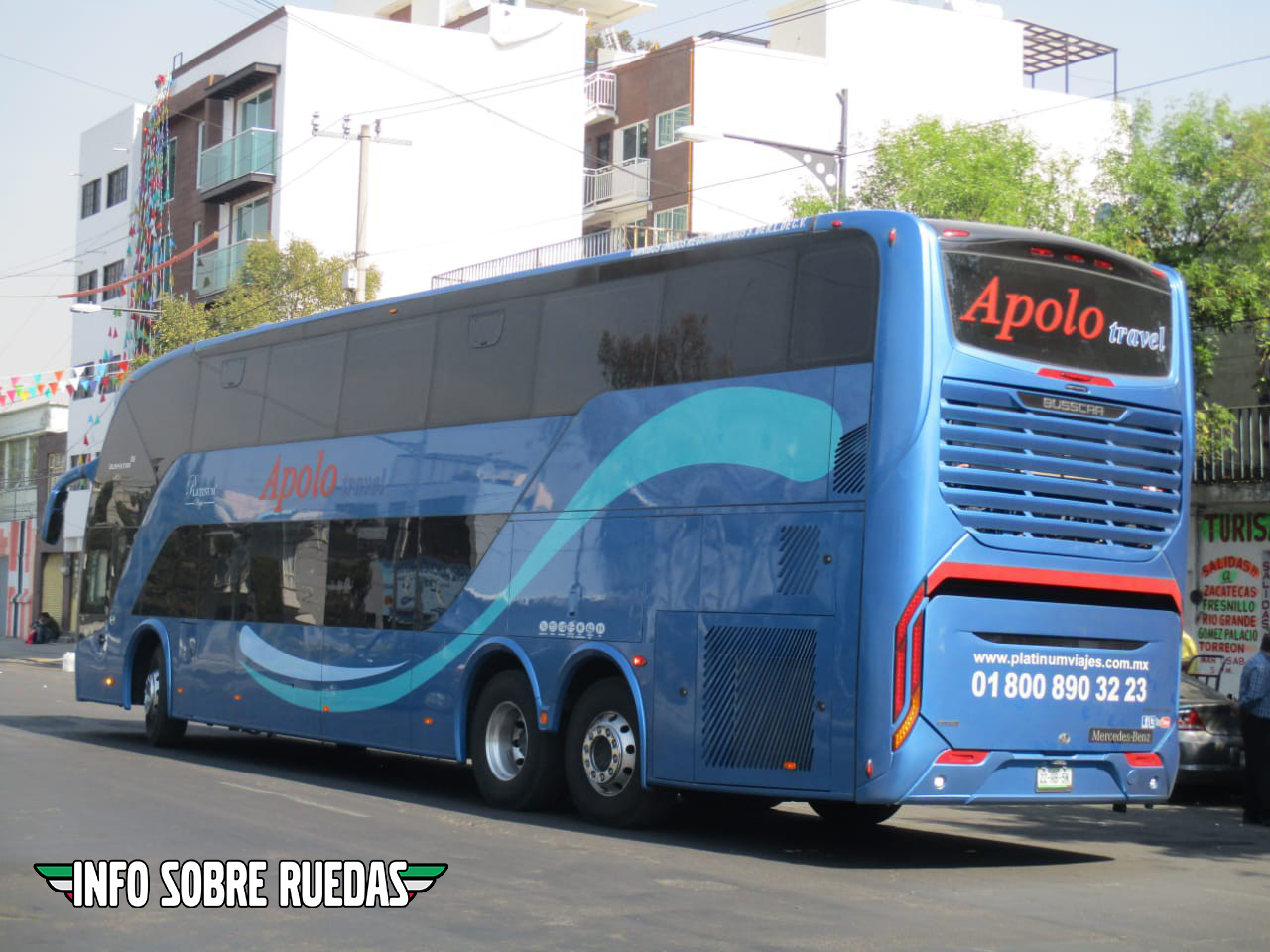MERCEDES BENZ BUSSCAR BUS STAR DD S1 | APOLO TRAVEL - Info Sobre Ruedas