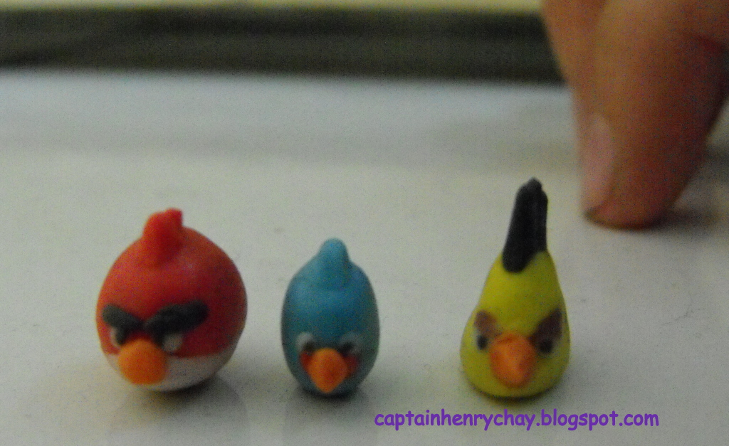 Modelling Clay Angry Birds
