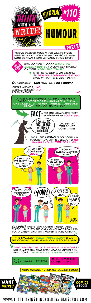 The Etherington Brothers: How to THINK when you write HUMOUR - # ...