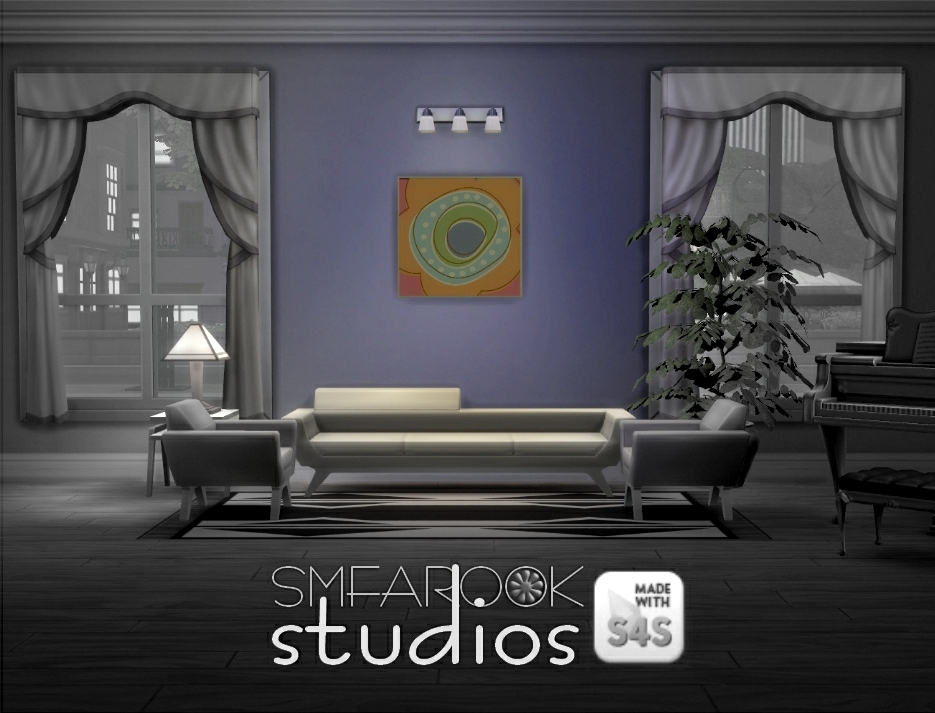 The Love 4 Sims: Large Print Wall Deco 2