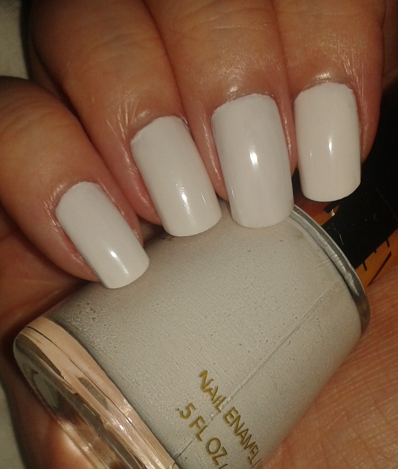 Geordie Nails: Revlon ~ White on White