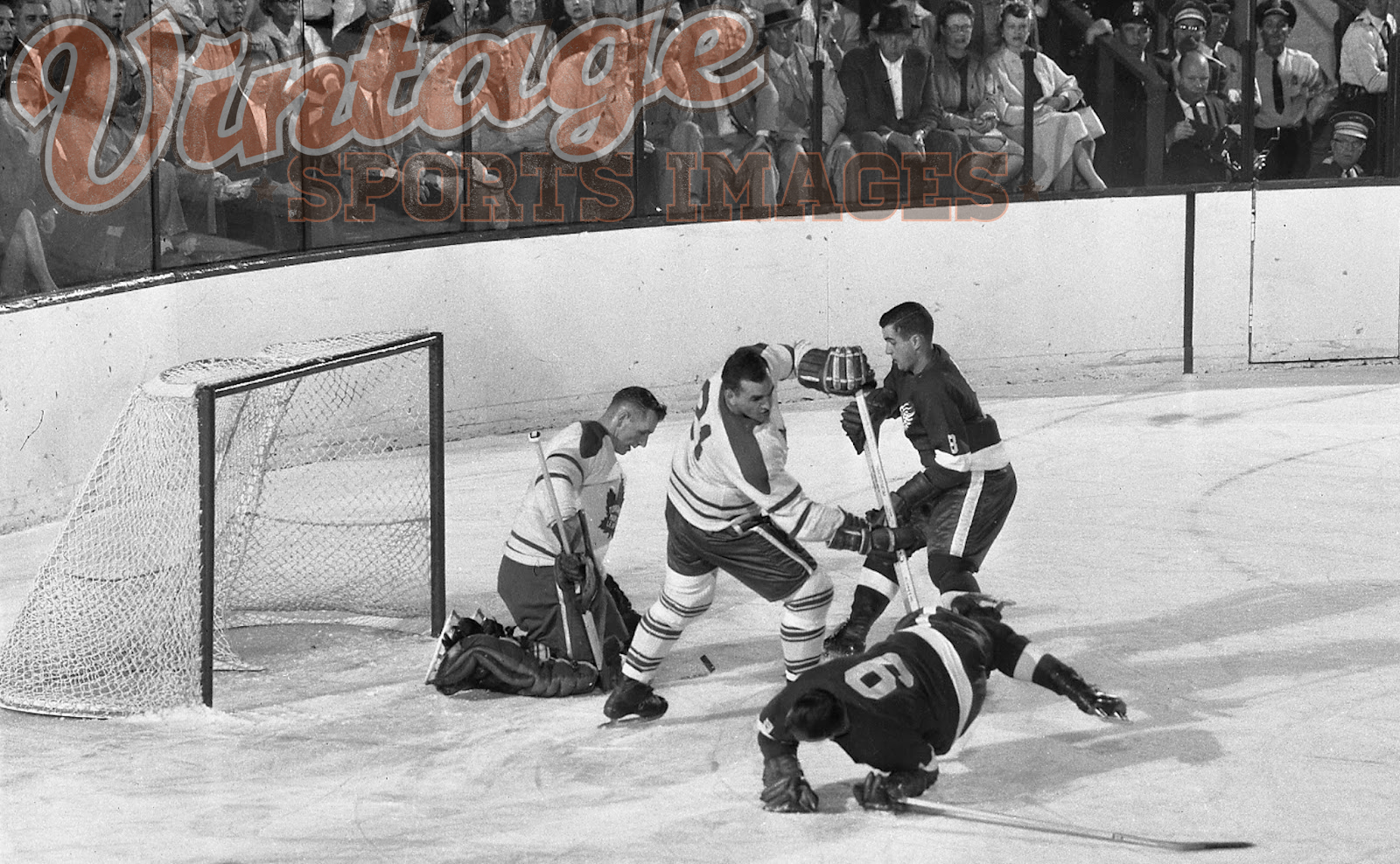 Unidentified Hockey Photo: Bower and Howe