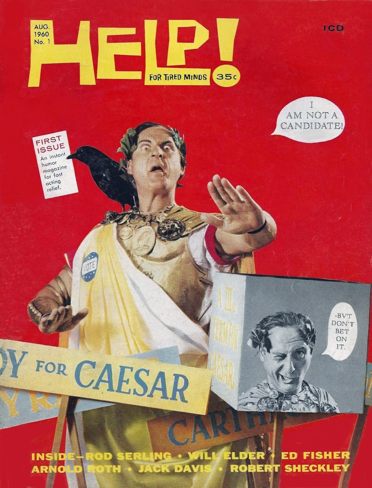 Past Print: Help! magazine covers / 1960-1965