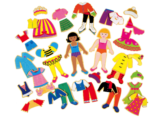 The Playful Otter: Magnetic Wooden Pocket Dolls