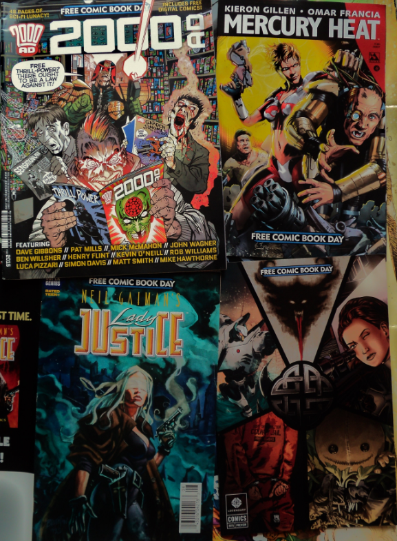 Arion's Archaic Art: May comic books / cómics de mayo