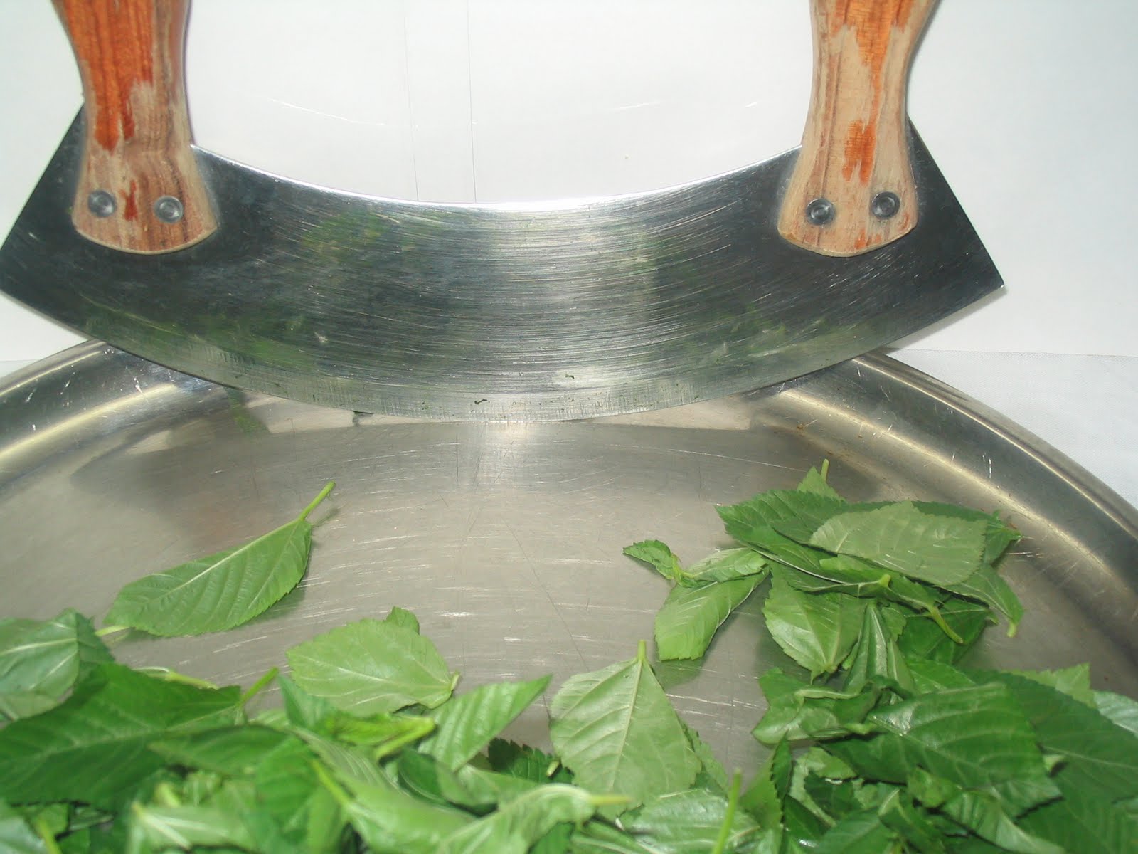 Egyptian food: how to make Molokhia _ Mallow _ Corchorus