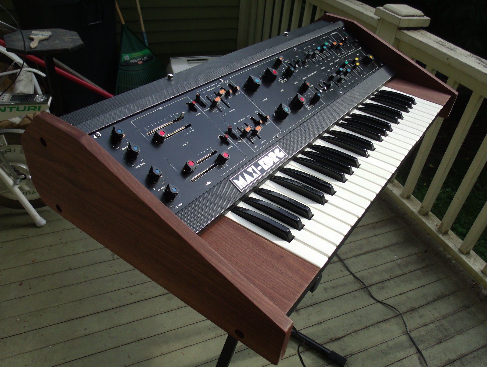 MATRIXSYNTH: Korg Maxikorg ( 800 DV ) Vintage Analog Synthesizer SN 0637