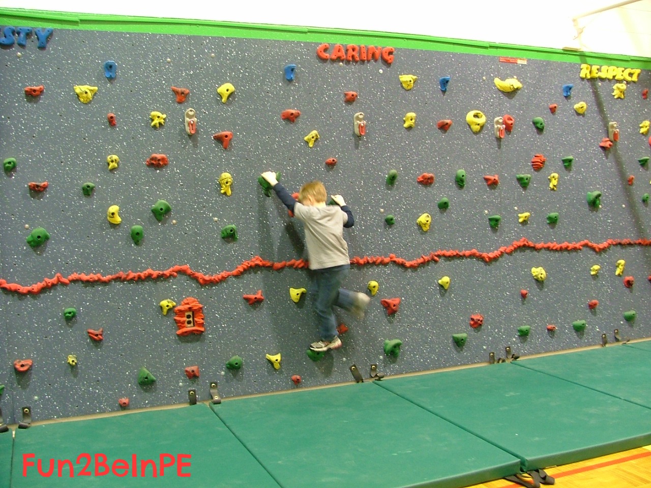Fun 2 Be In PE: Climbing to Success