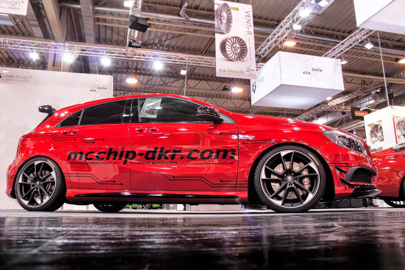 Mercedes-Benz W176 A45 AMG by mcchip-dkr | BENZTUNING