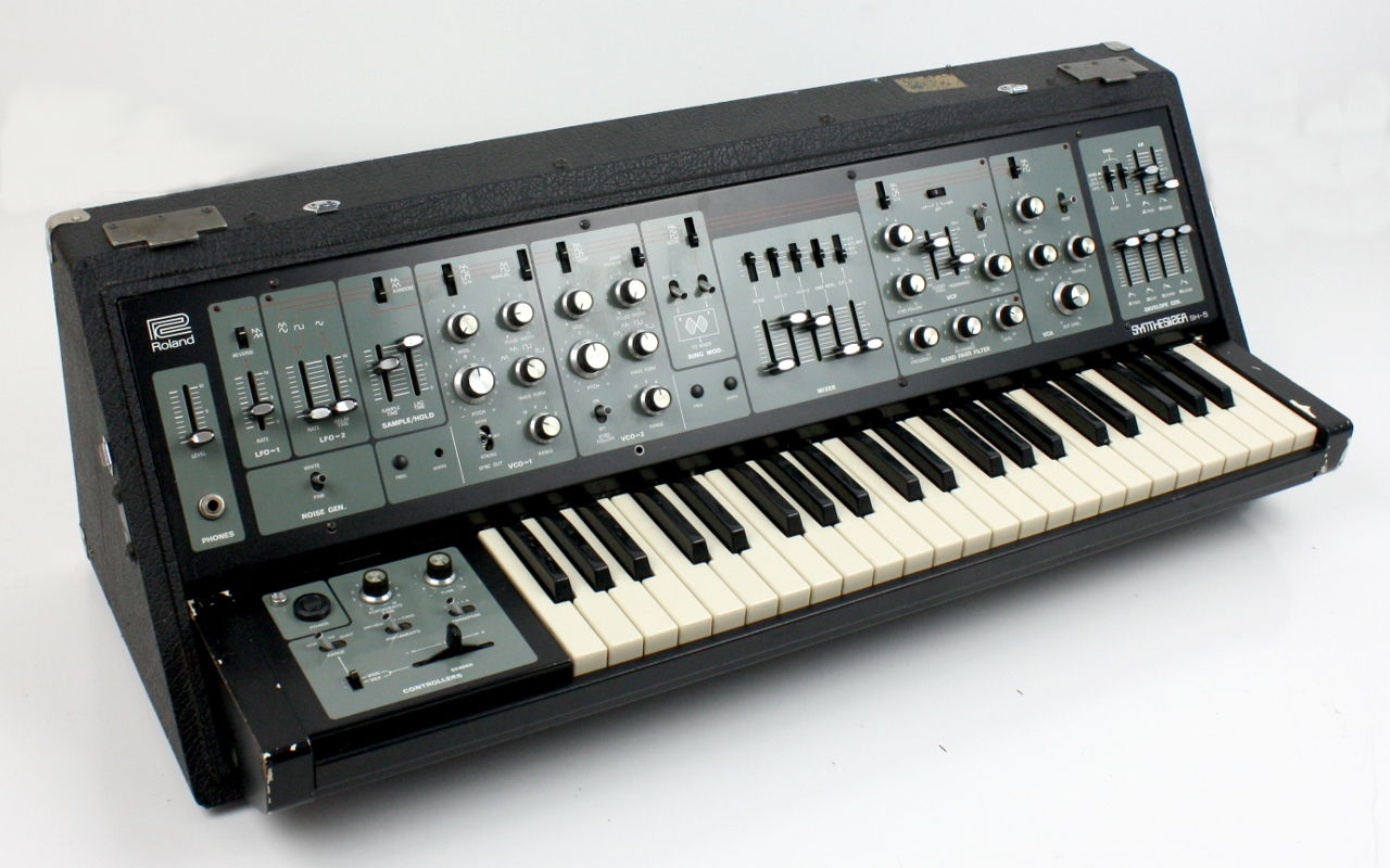 MATRIXSYNTH: Roland SH-5 Synthesizer SN 450439