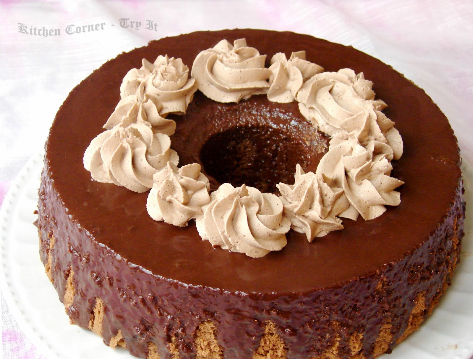Chocolate Chiffon Cake